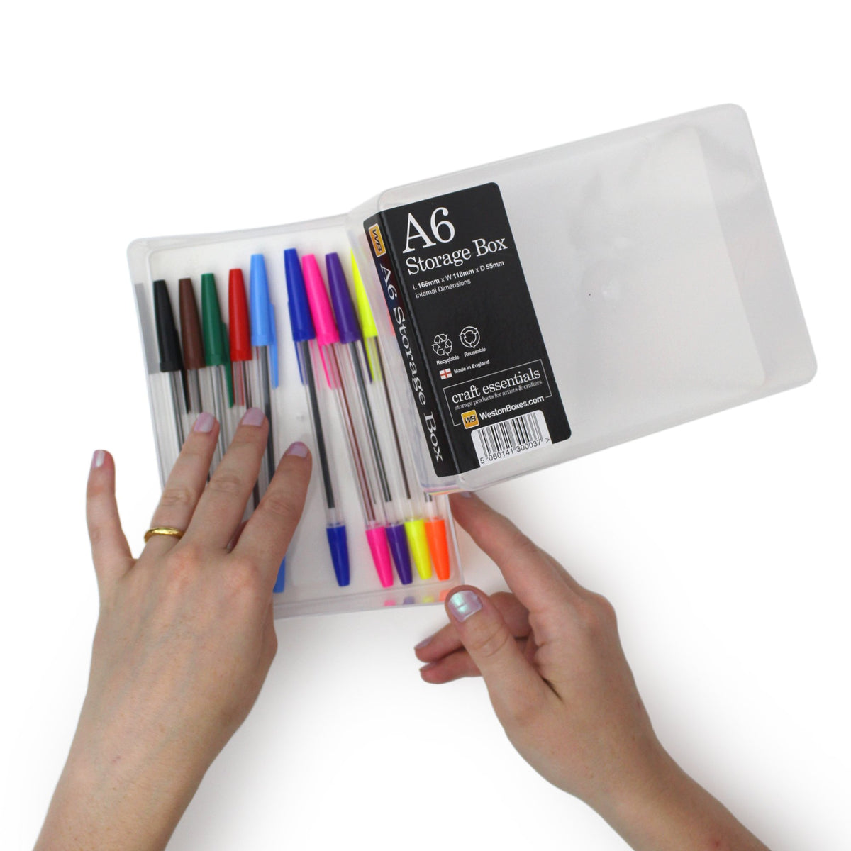 A6 Storage Boxes with lids — WestonBoxes