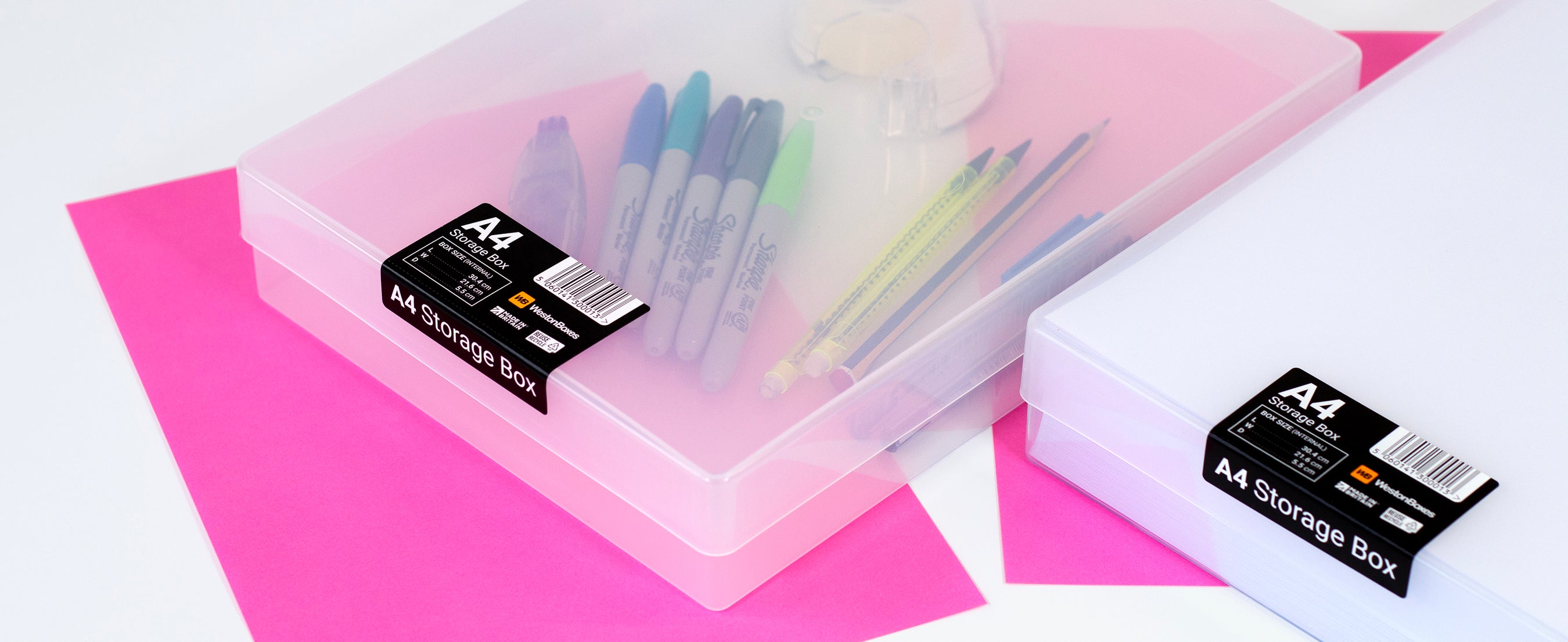 Plastic Storage Boxes for Creatives, Artists & Crafters — WestonBoxes