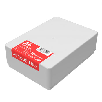 A6 Stationery Storage Box | Clear Plastic | Made in Britain — WestonBoxes