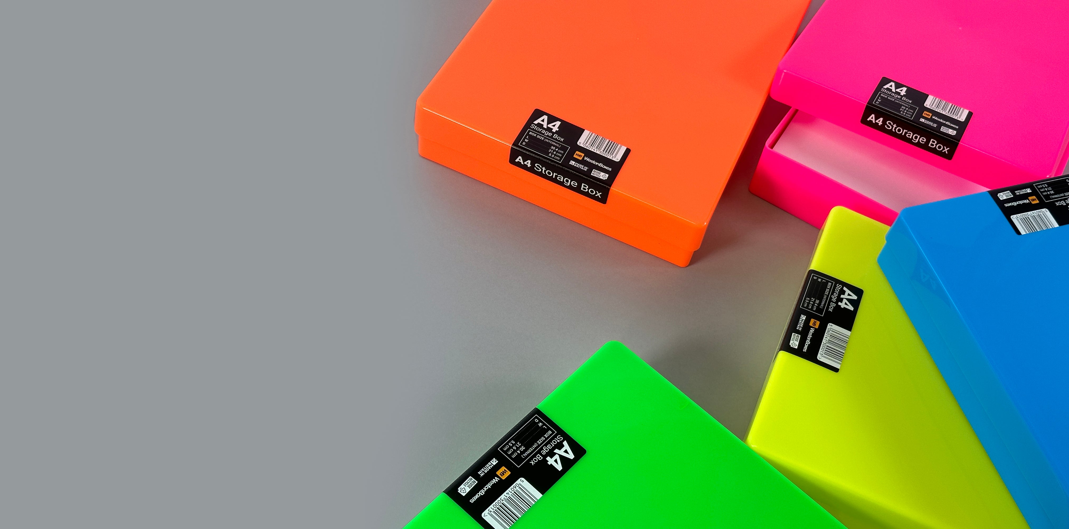 Plastic Storage Boxes for Creatives, Artists & Crafters — WestonBoxes