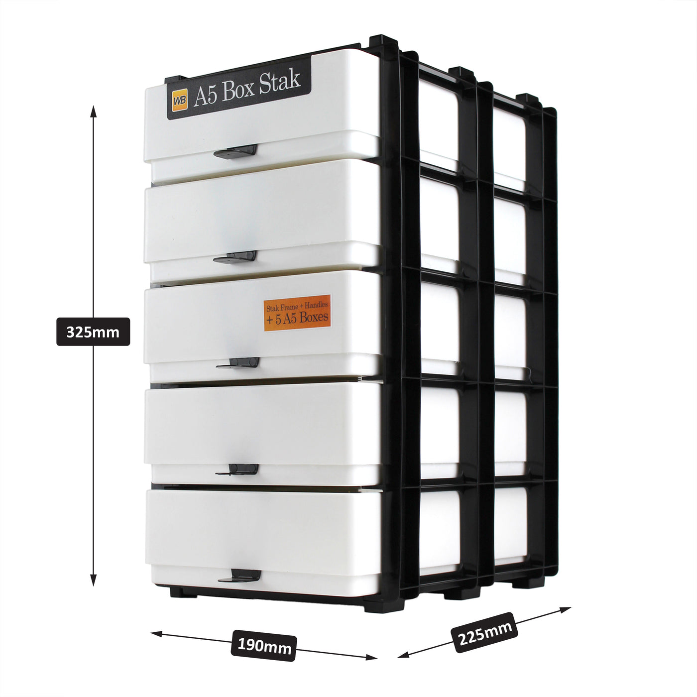 WestonBoxes IKEA Kallax Storage Pack with Drawers