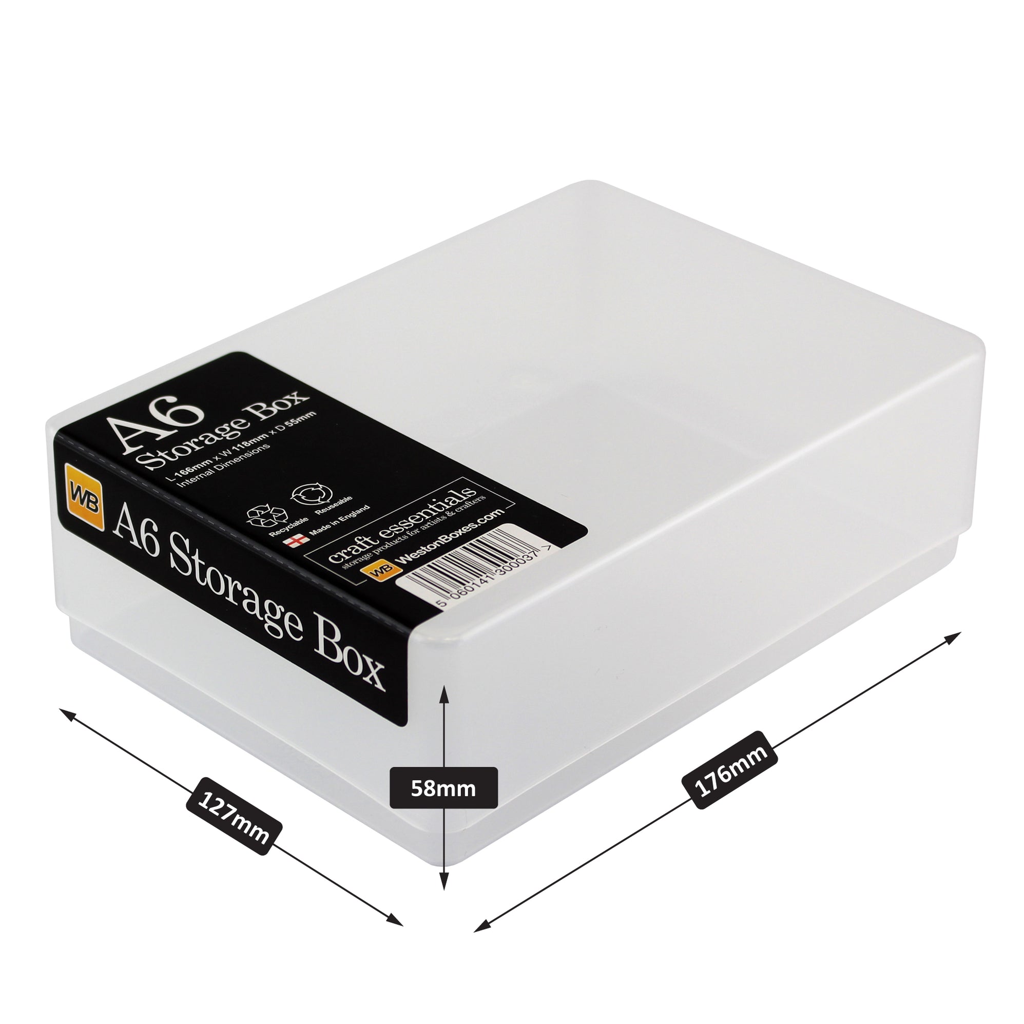A6 Stationery Storage Box — WestonBoxes