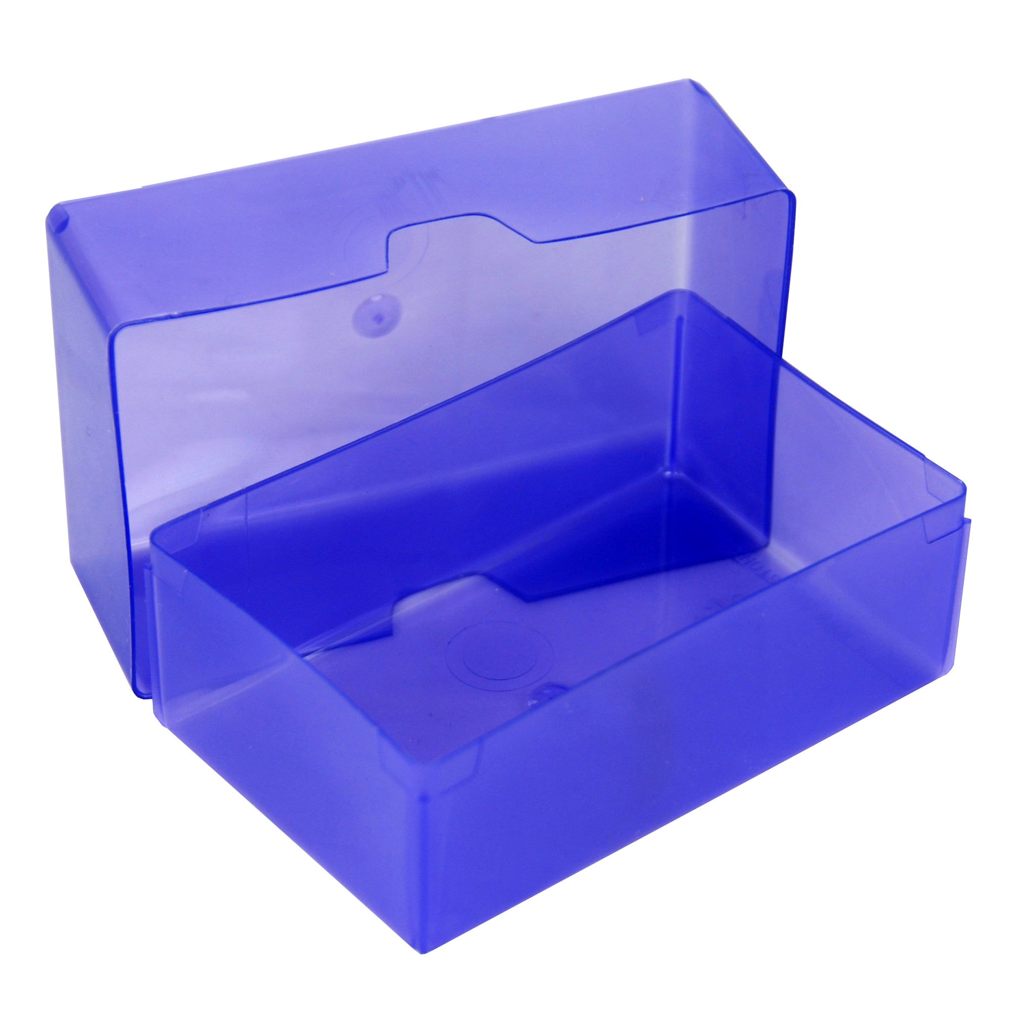 Plastic Business Card Box For 125 Business Cards — WestonBoxes